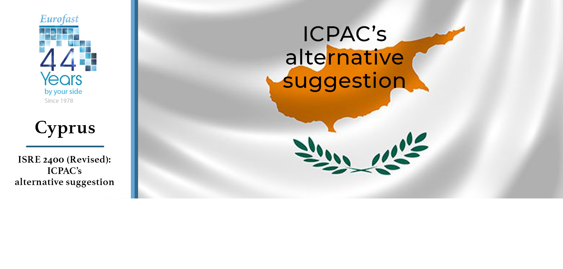 ISRE 2400 (Revised): ICPAC’s alternative suggestion - Eurofast