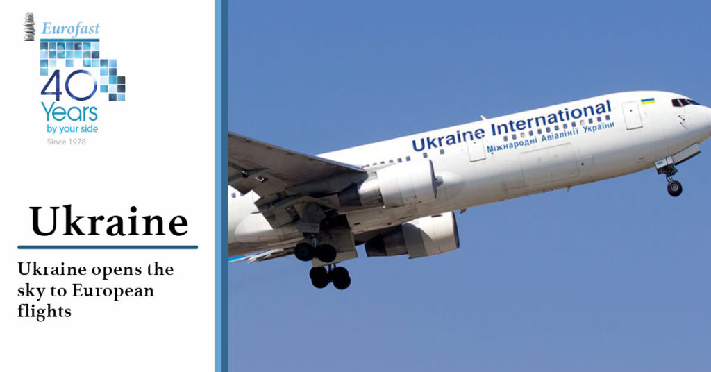 Ukraine opens own sky to European flights - Eurofast