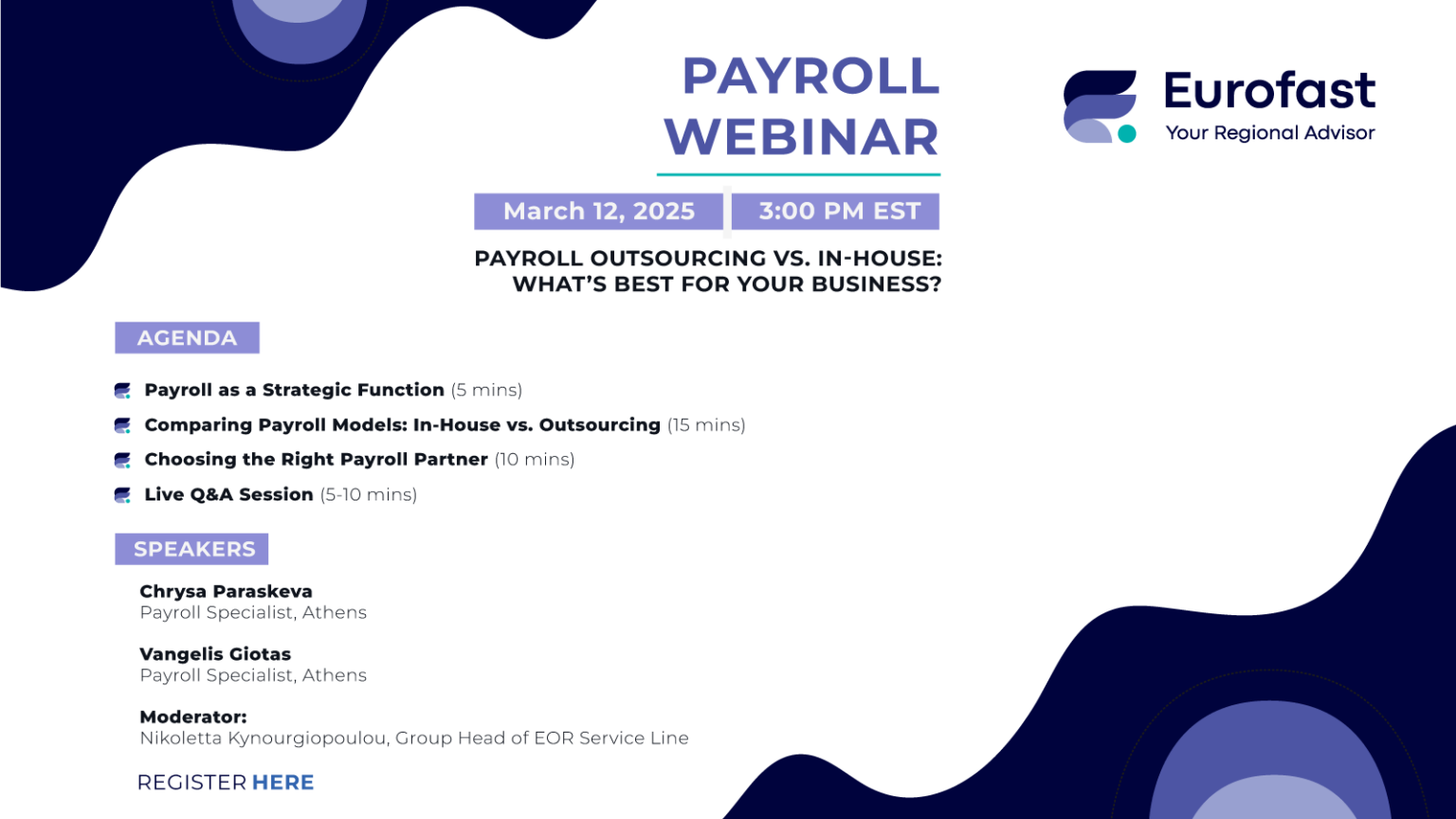 Payroll Outsourcing vs. In-House: What’s Best for Your Business? - Eurofast